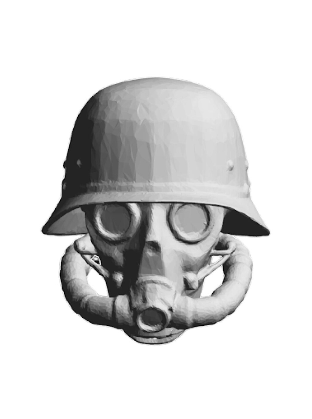 GAS MASK Head for Action Figures STL File - Etsy