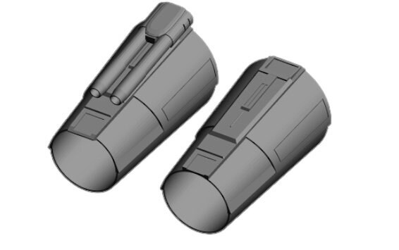 Mandalorian Medium Gauntlet Blaster STL - Etsy