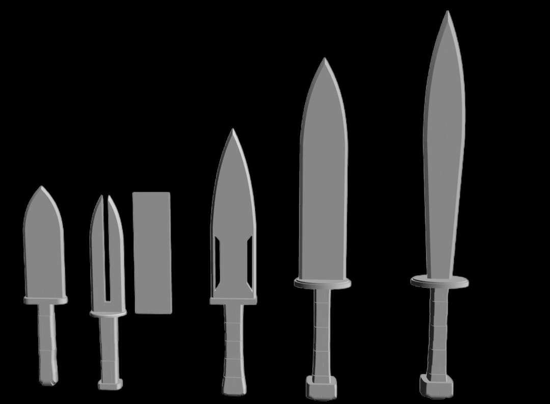 Prop Blades Pack STL - Etsy
