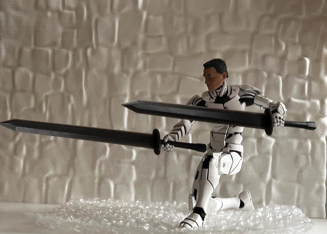Resin Printed Swords for ACTION FIGURES (2-pack) - Etsy