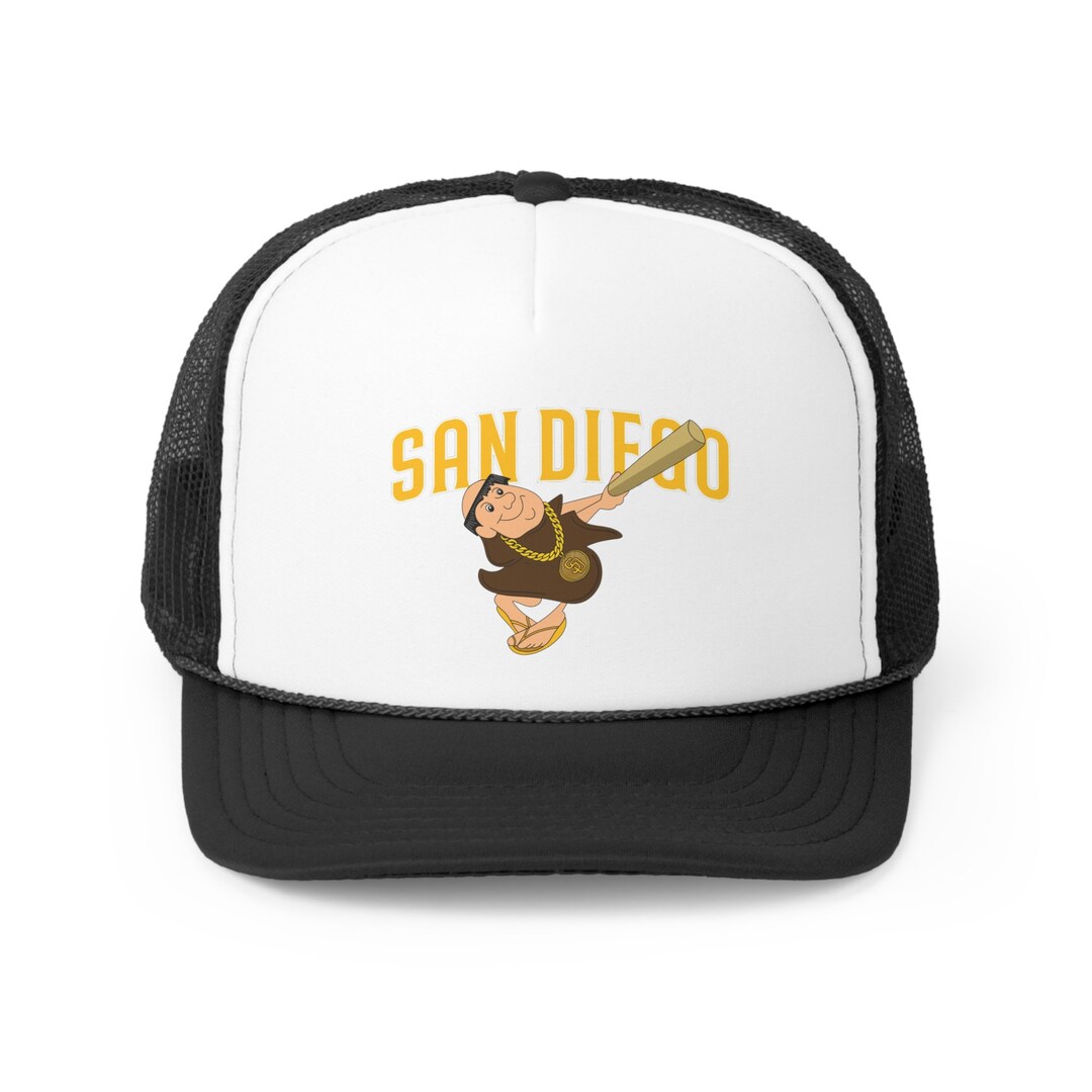 San Diego Padres Swinging Friar Cap Unisex Trucker Hat - Etsy