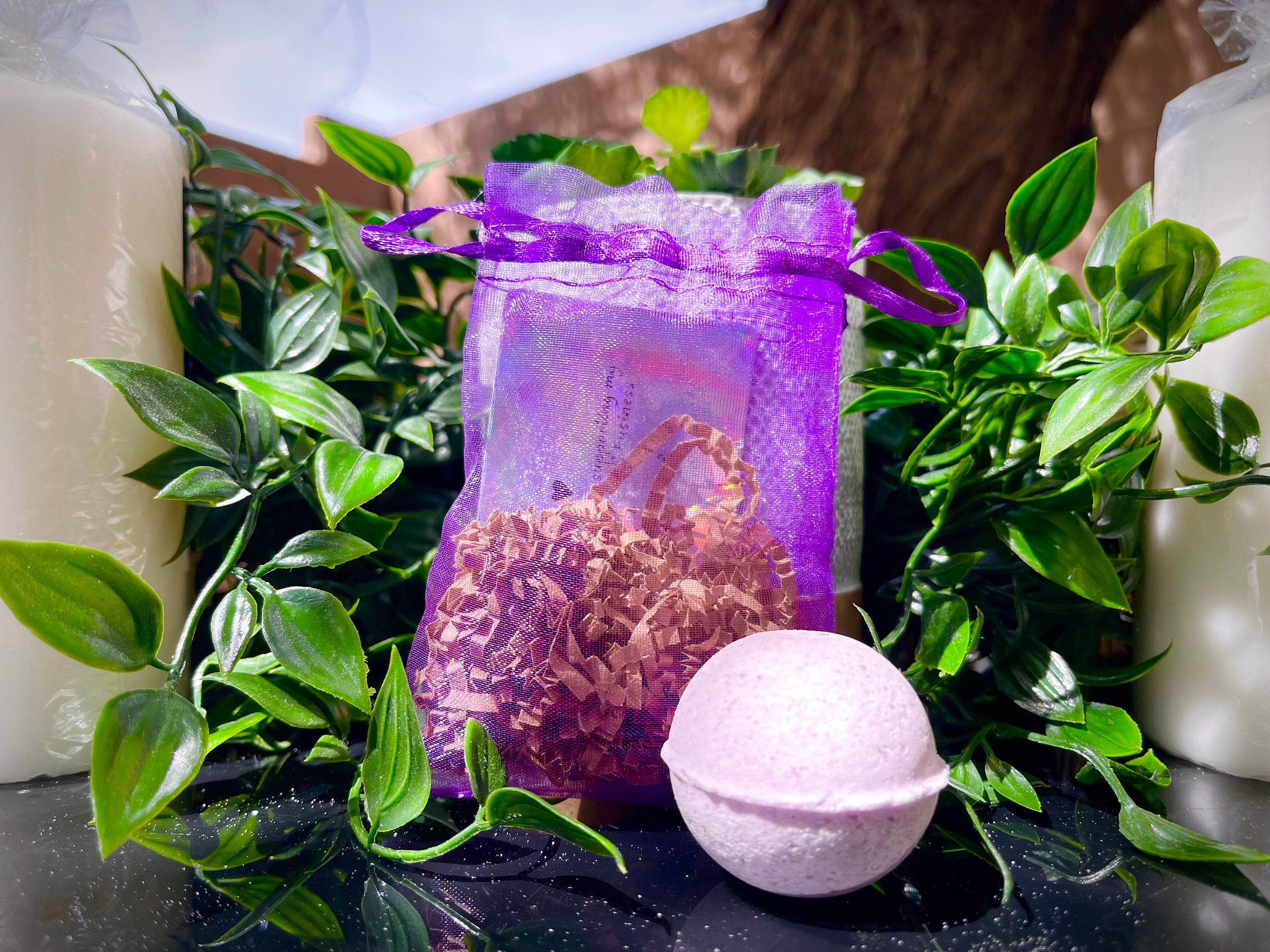 Luxurious Lavender: Handmade Bath Bomb for a Spa-like ...