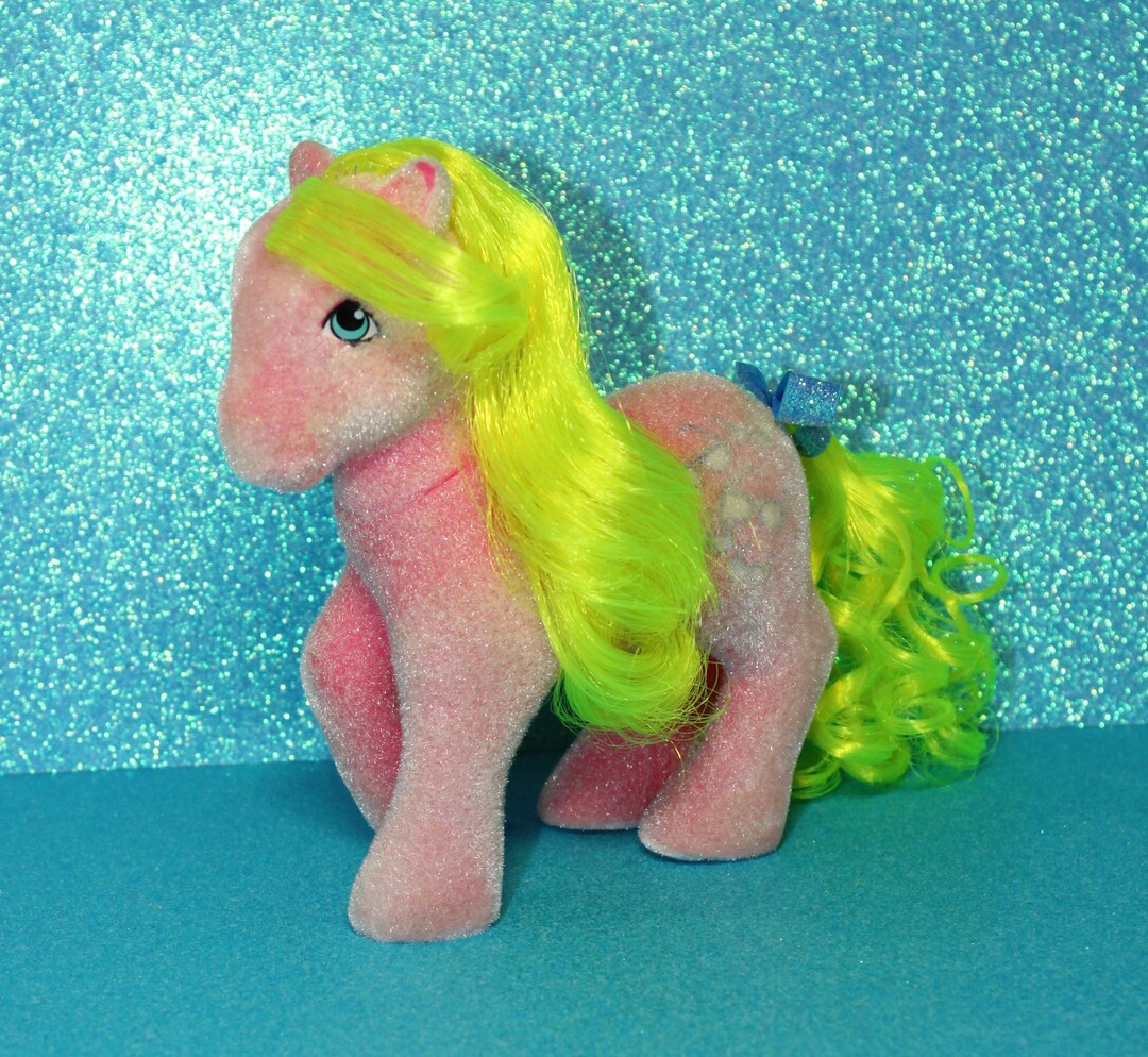 Vintage 1985 My Little Pony so Soft shady / Sunglasses Neon Pink / MLP ...
