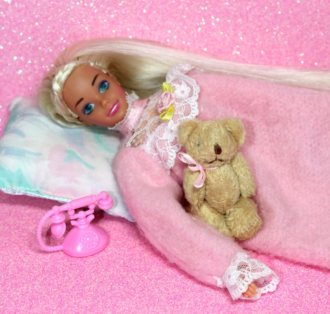 Vintage 1993 Bedtime Barbie / Slumber Party Sleep / 1990s 90s - Etsy