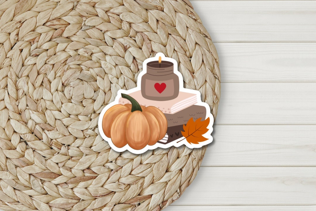 Fall Sticker, Fall Kindle Sticker, Fall Book Sticker, Kindle Sticker ...