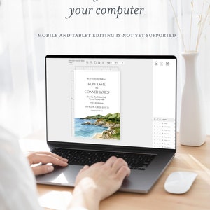 Watercolor Scallop Edge Bar Menu TEMPLATE, Squiggle Wavy, Emerald ...