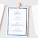 Pink Stripe Bar Menu TEMPLATE, Watercolor Painted Stripes, Modern Menu ...