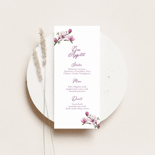 Magnolia Watercolor - Etsy