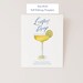 Lemon Drop Signature Cocktail TEMPLATE, Lemon Drop Cocktail Sign ...