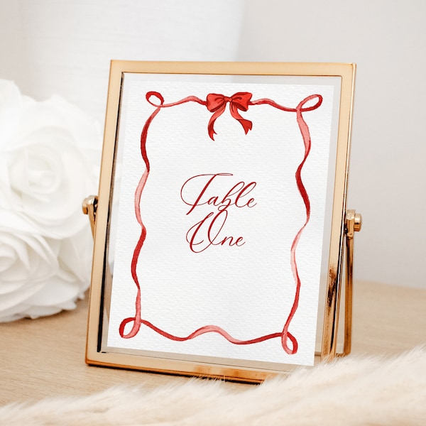 Party Table Numbers - Etsy