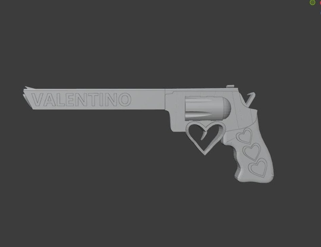 STL for 3D Print Money Shot Cosplay Gun for Valentino - Etsy