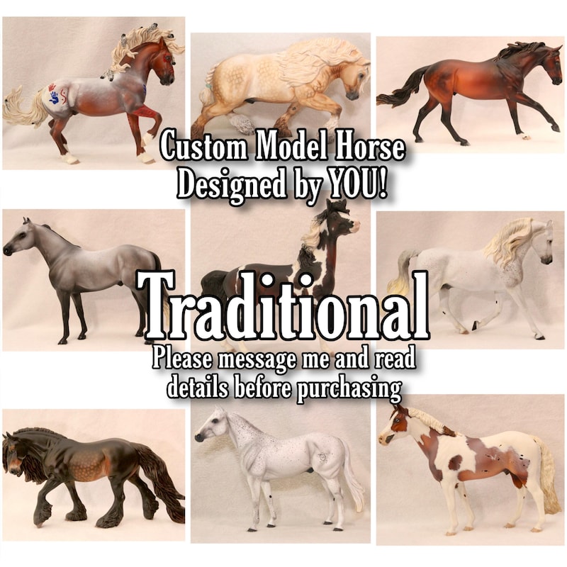 Custom Model Horse Breyer - Etsy