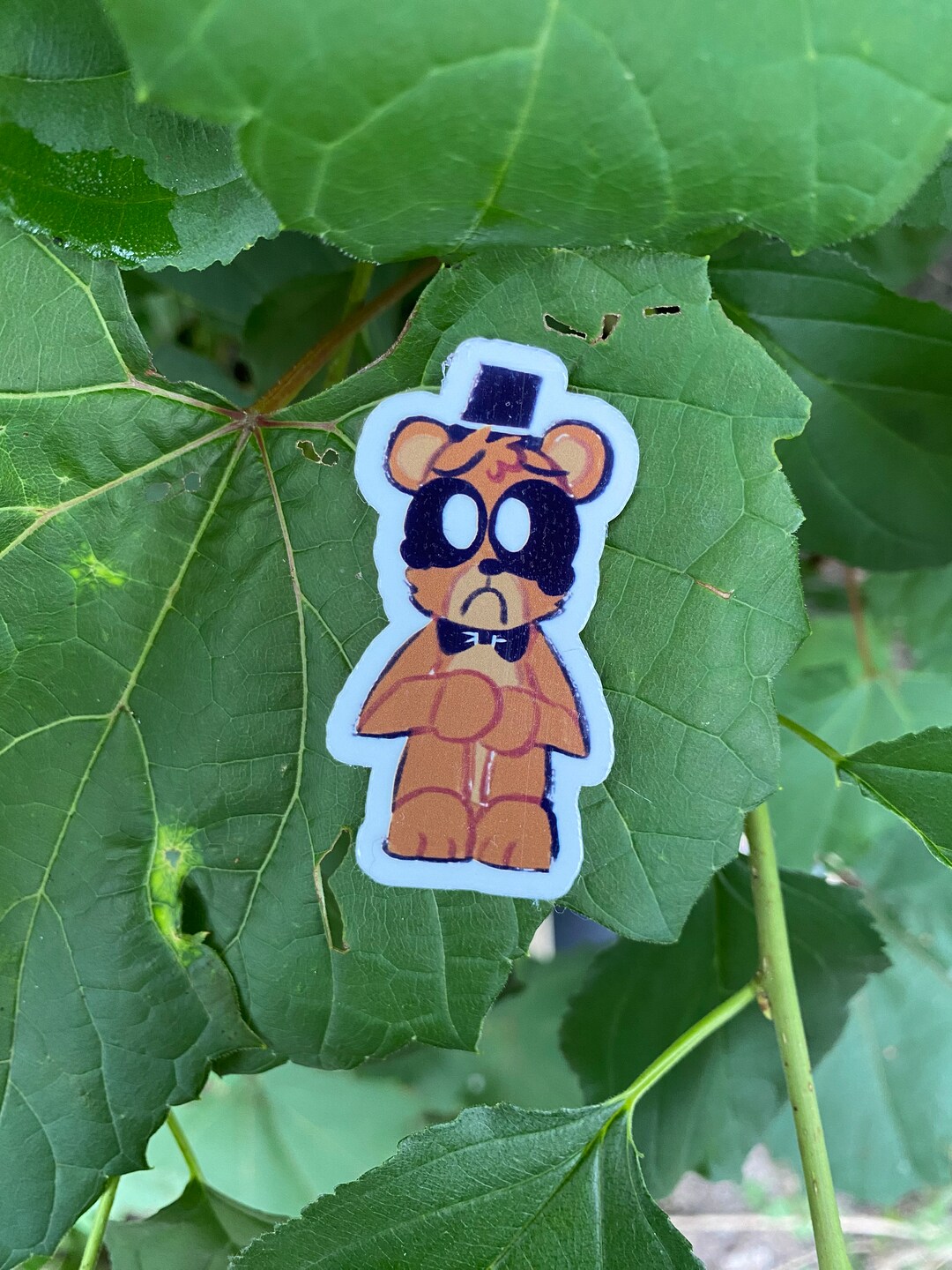 Sad Animatronic Bear Sticker - Etsy