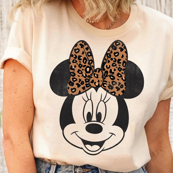 Leopard Minnie Mouse Etsy