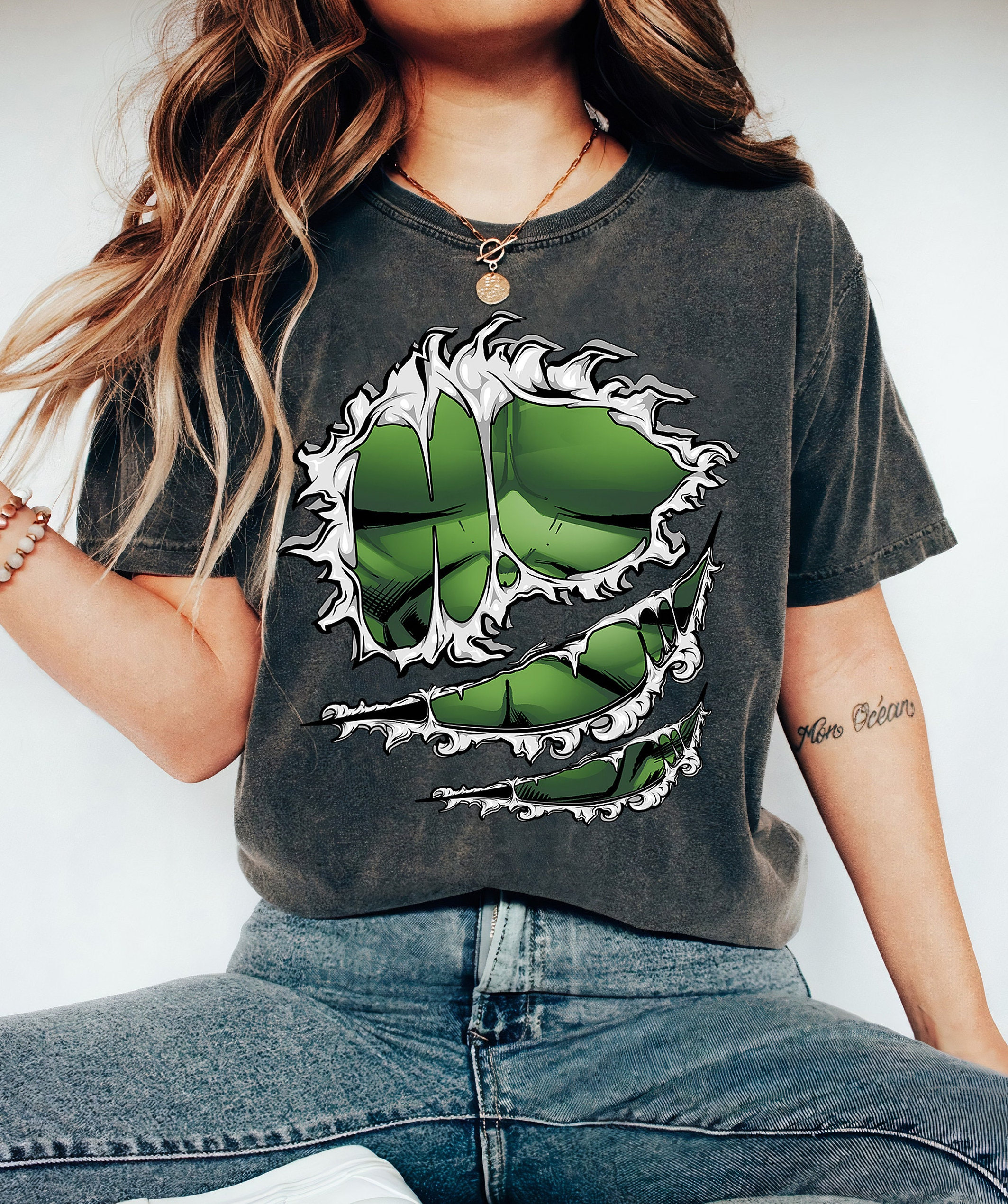 Hulk Ripping His Shirt