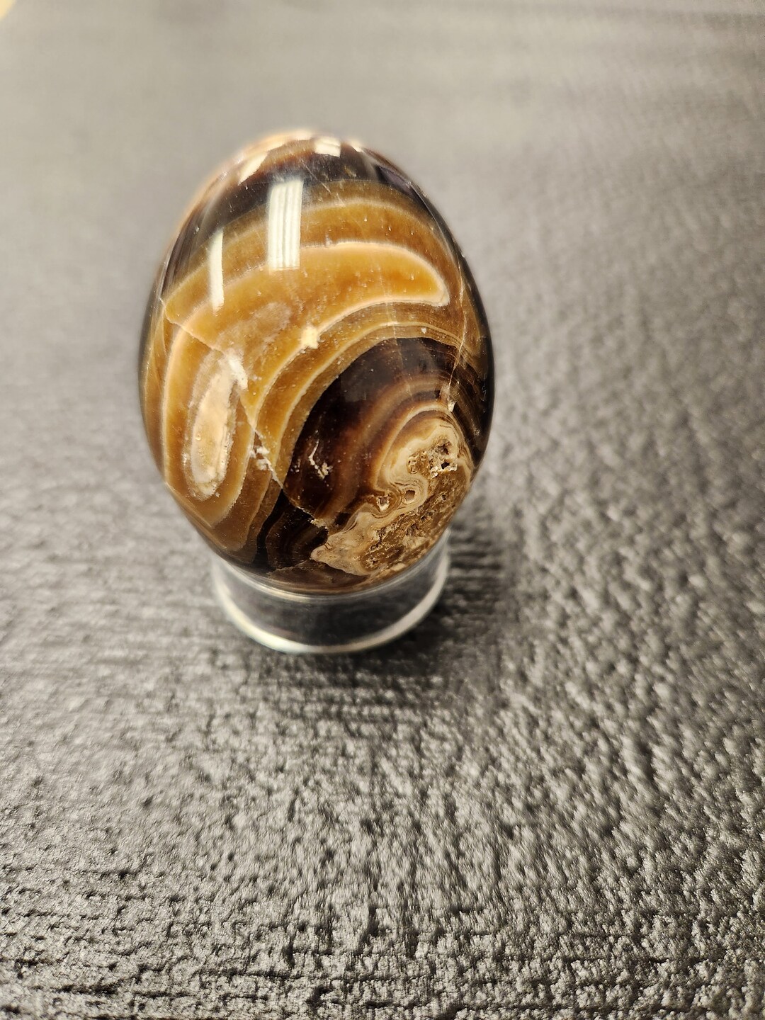 Black Opal Egg, Bumble Bee Jasper Egg, Pink Mangano Egg, Crystal Egg, Home Decor - Etsy