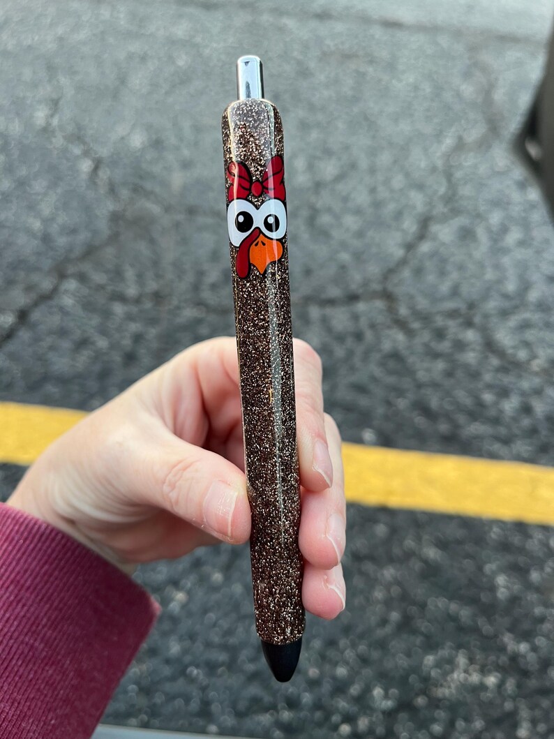 Turkey Glitter Pen - Etsy