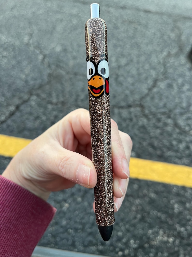 Turkey Glitter Pen - Etsy