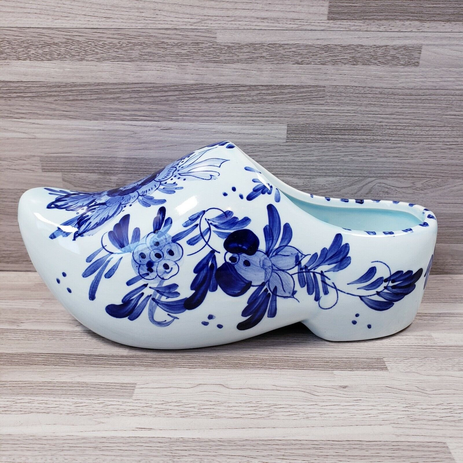 Vintage Delfts Blauw Hand-painted Porcelain Dutch Clog Shoe - Etsy