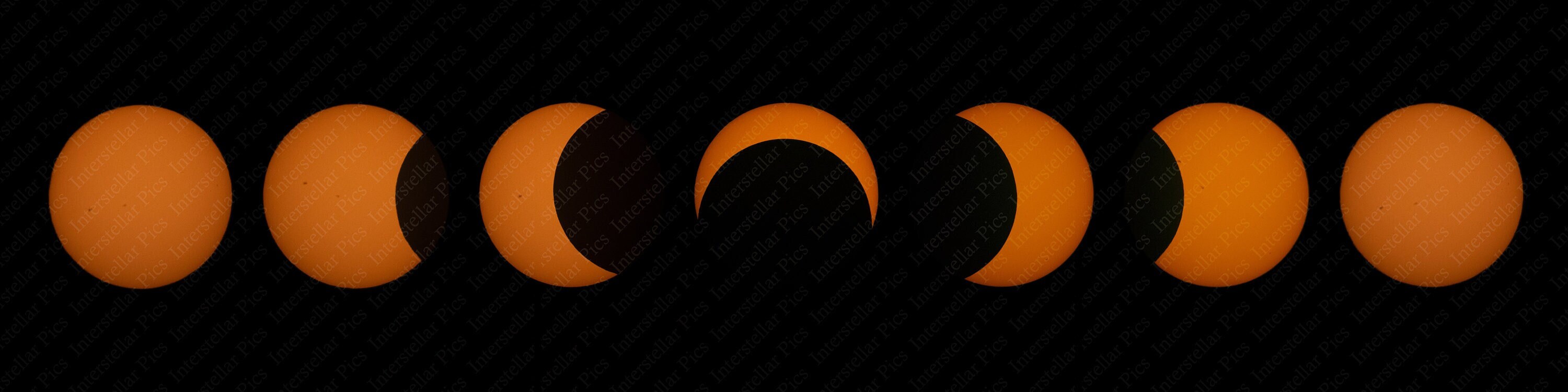 Solar Eclipse Panel "ring of Fire" - Digital Art - Printable Wall Art ...