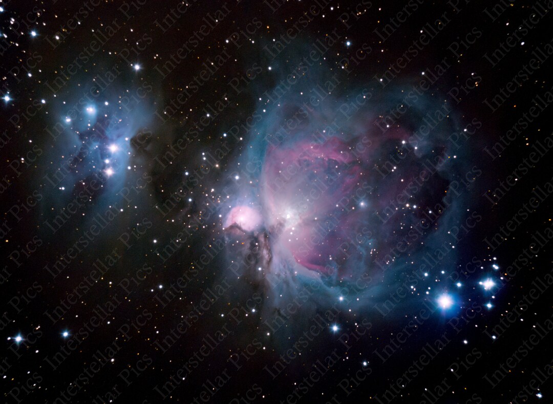 Orion Nebula - Digital Art - Printable Wall Art - Printable Canvas ...