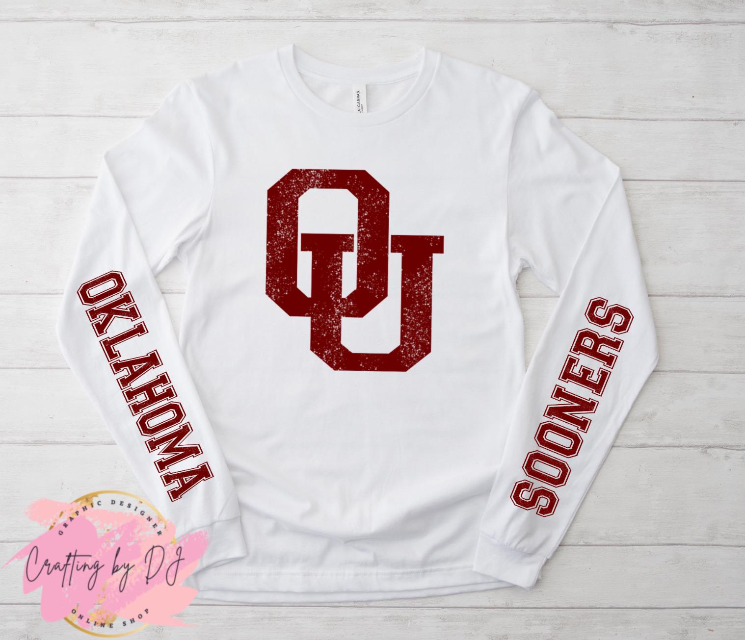 OU Double Sleeve PNG Design - Etsy