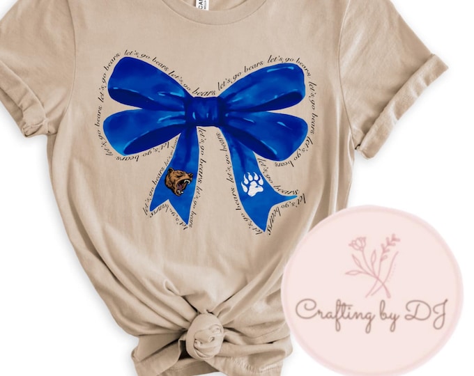 Let’s Go Bow Spirit Bears PNG Design - Etsy