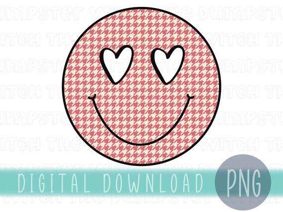 Smiley Face Shirt Design PNG Retro Smiley Face Png Retro | Etsy