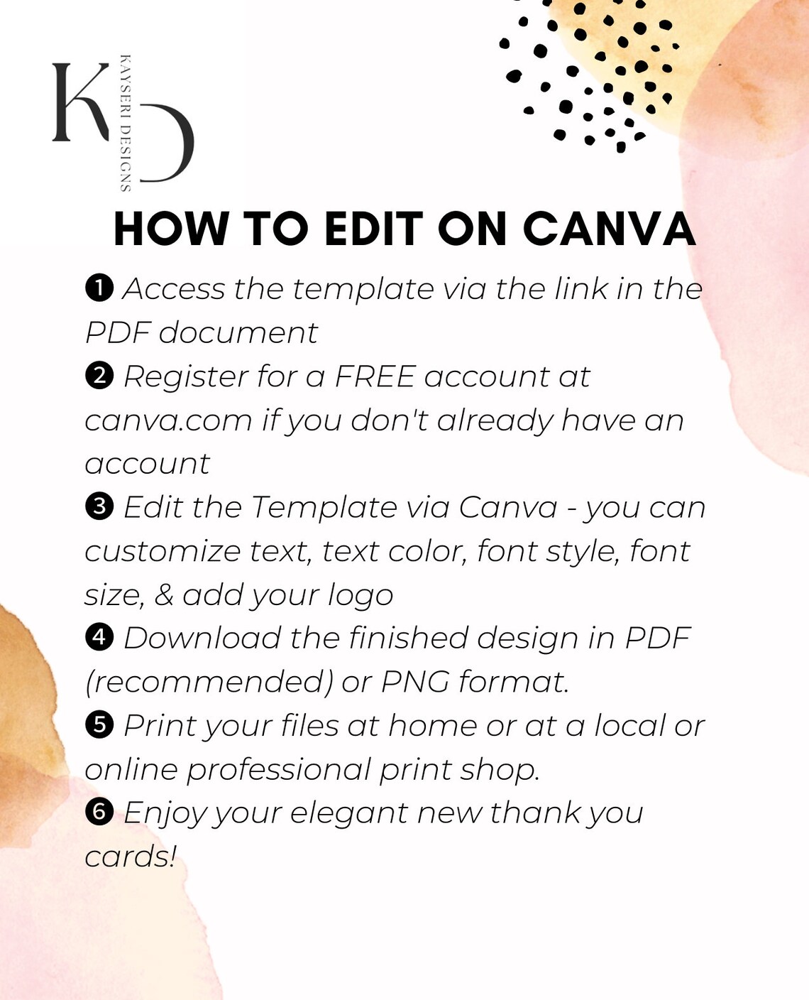 EDITABLE Cake Order Form | Bakery PDF Printable, Cake Business Form ...