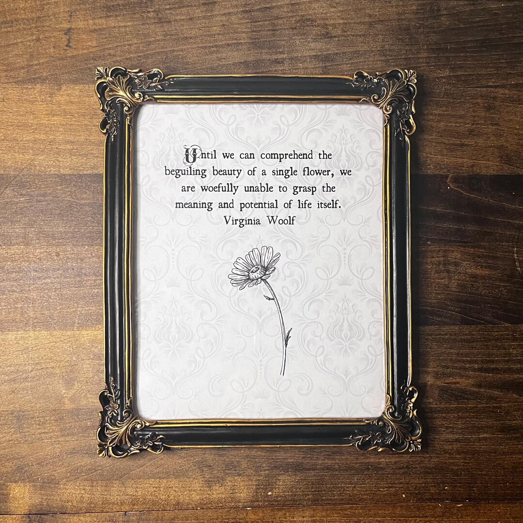 Virginia Woolf Quote Wall Art Printable Wall Art Vintage Wall Art Until ...