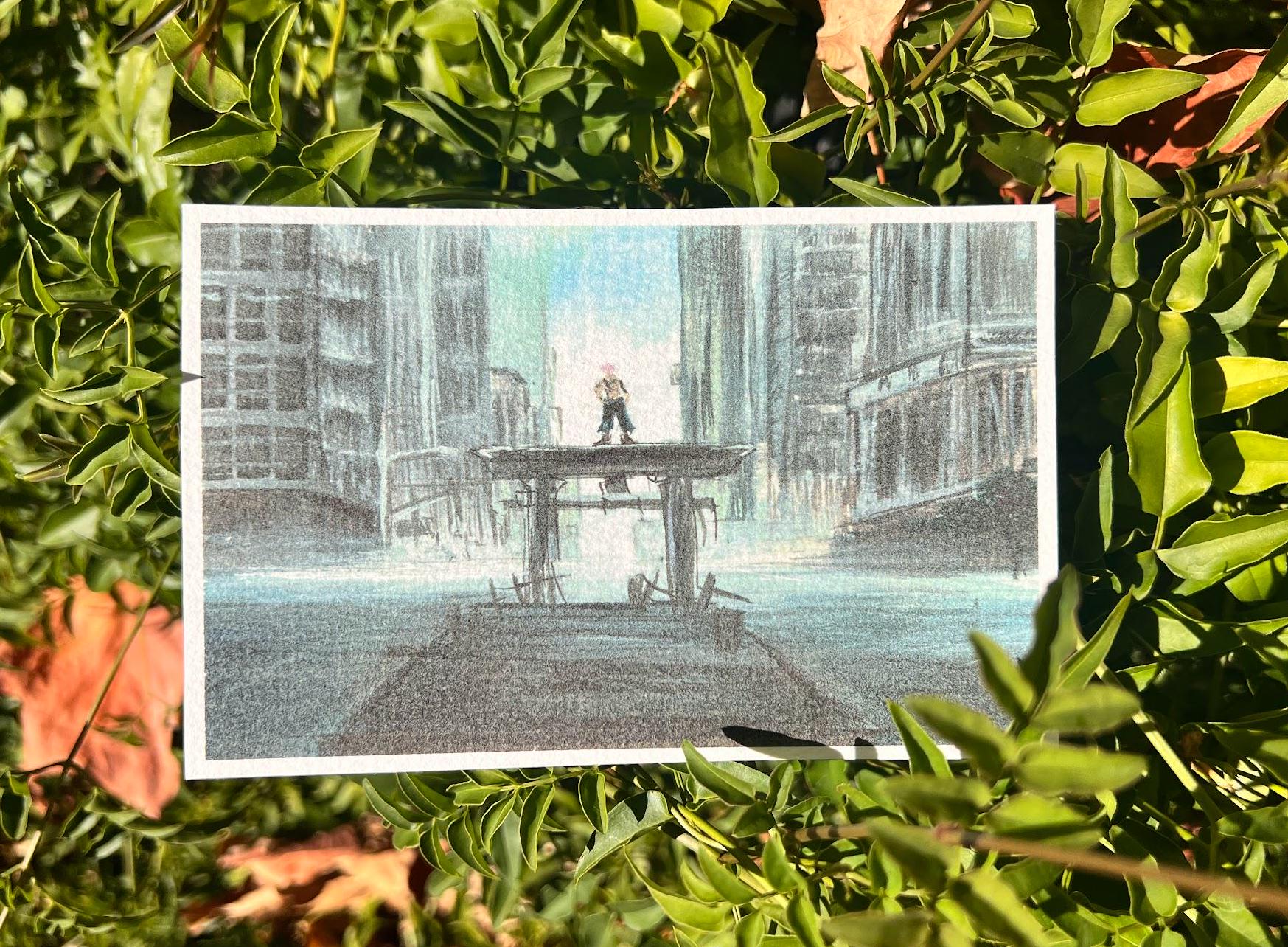 Yuji Itadori Jujutsu Kaisen Shibuya Art Print Card - Watercolor - Wall ...