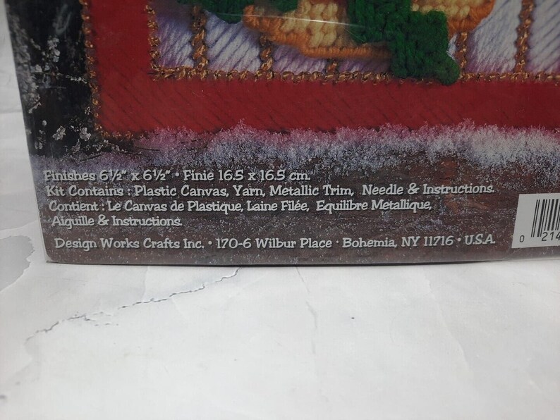 Design Works Plastic Canvas Needlepoint Kit Candle 1627 6.5x6.5 - Etsy