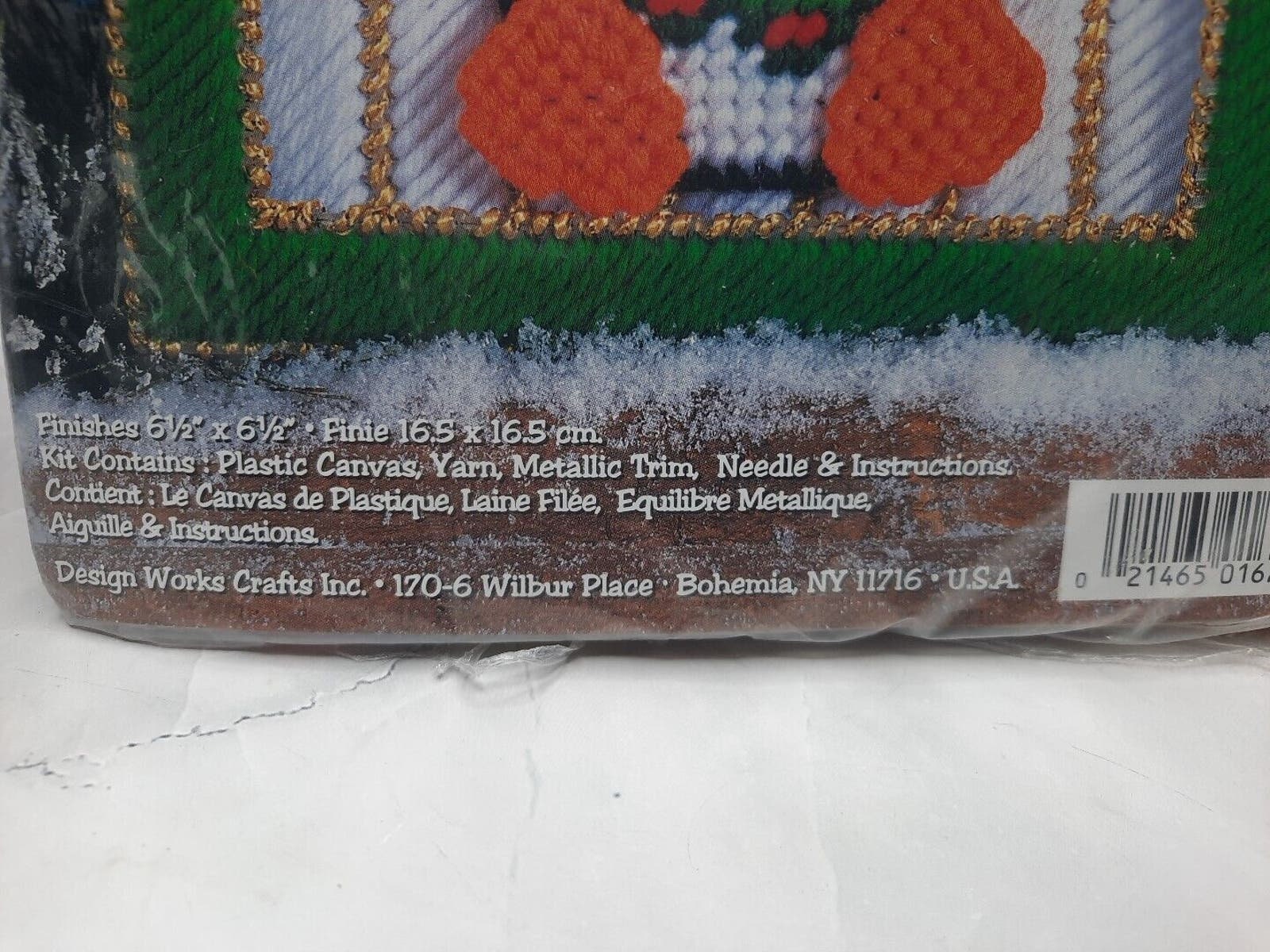 Design Works Plastic Canvas Needlepoint Kit Penguin 1626 6.5x6.5 - Etsy