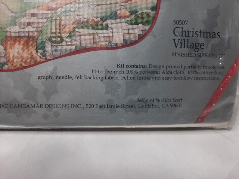 Candamar Something Special Counted Cross Stitch Stocking Kit Christmas ...