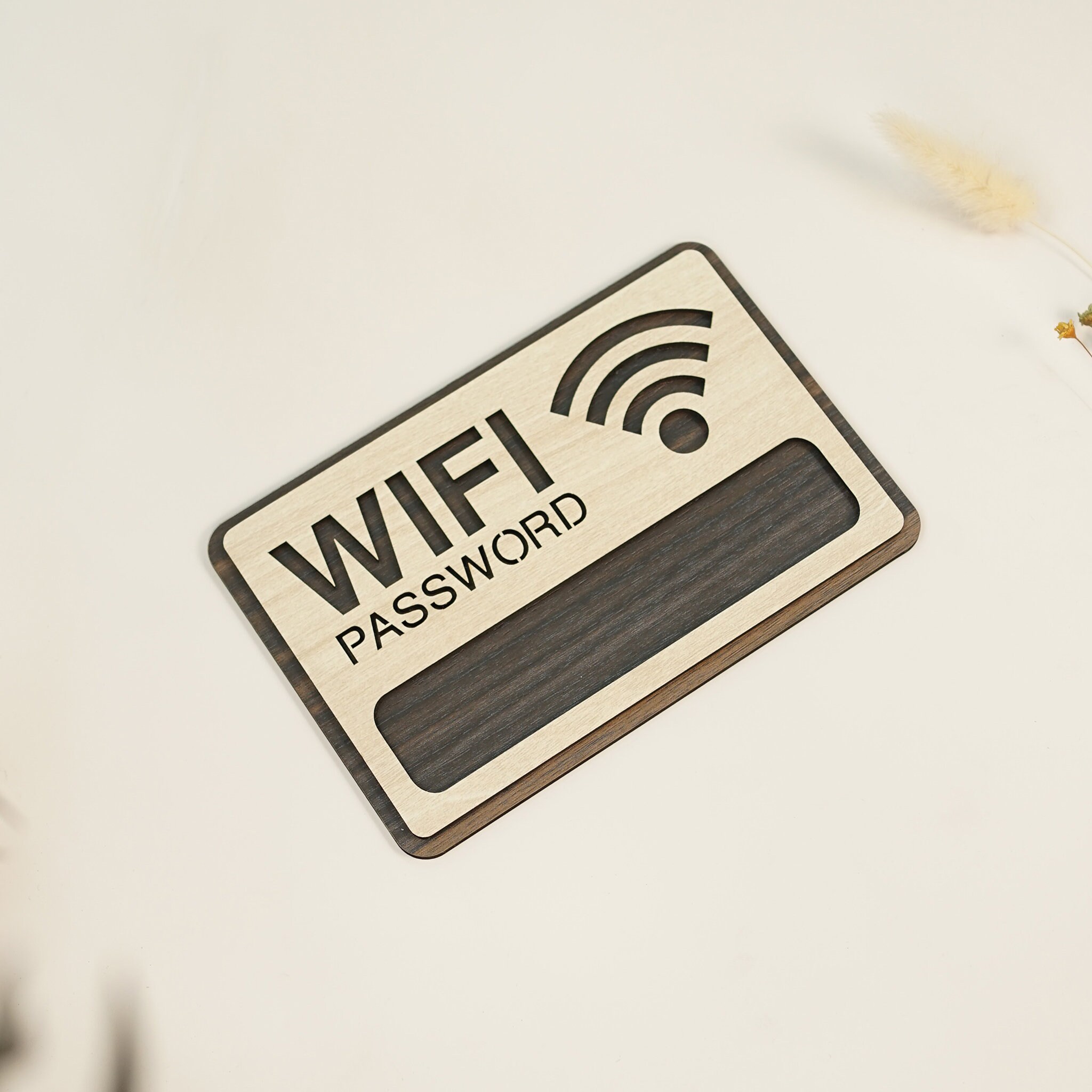 Wifi Sign, Wifi Wood Sign, Public Sign, Free Wifi Sign, House Wifi Sign ...