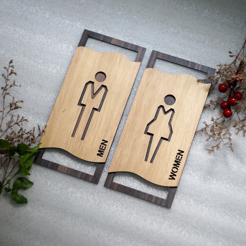 Mens Bathroom Sign - Etsy