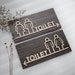 Toilet Wood Sign, Restroom Sign, Bathroom Sign, WC Sign, Wooden Door ...