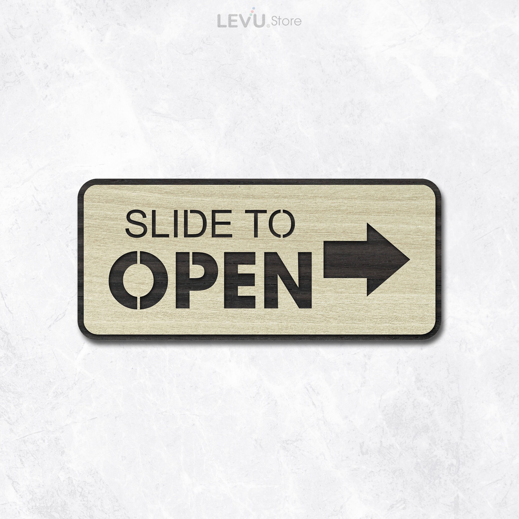 Wooden Push & Pull Door Sign Set, Doorway Signs, Hotel Doors, Office ...