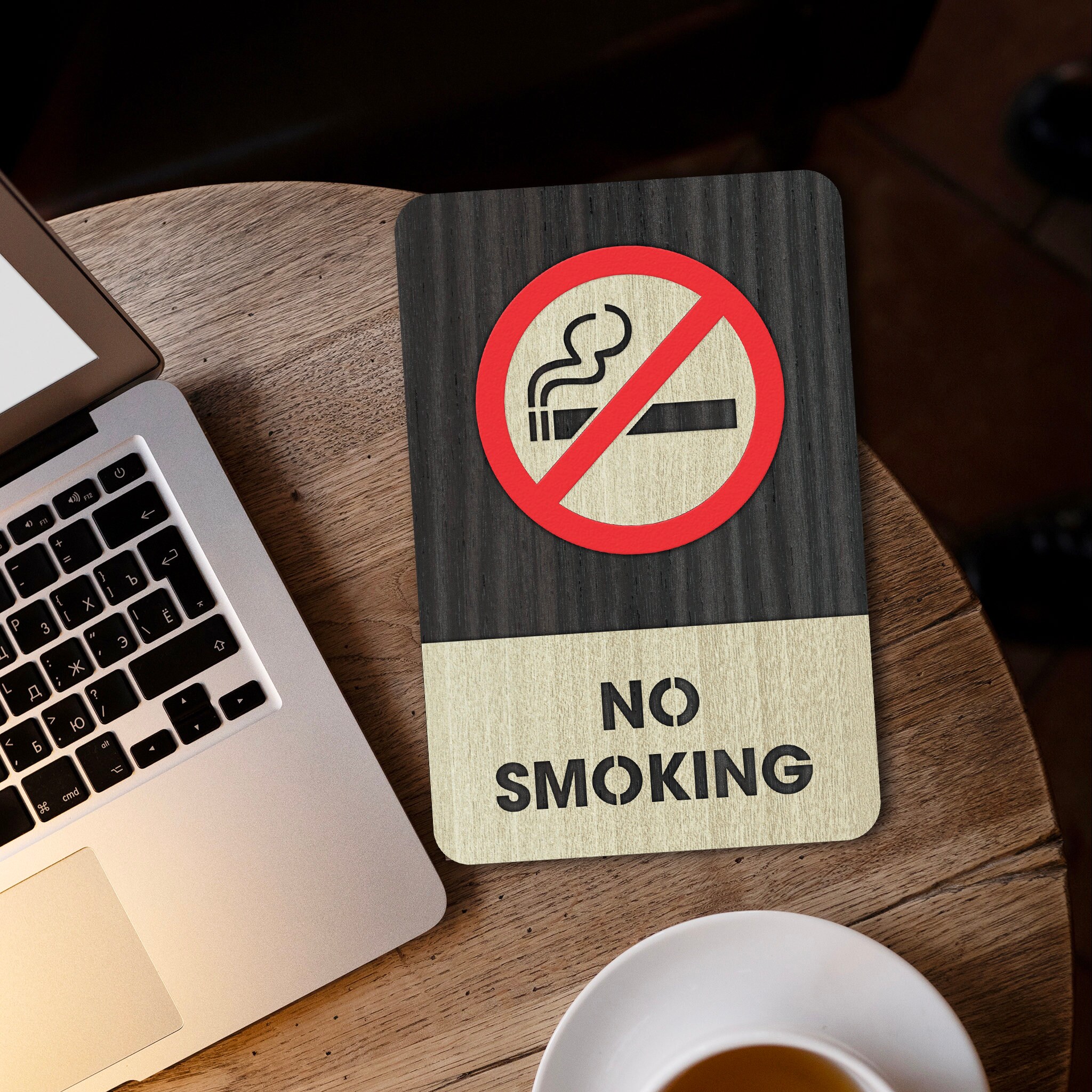 Wood Prohibition Sign, Prohibition Decor, Warning Signs, Shop Signs ...