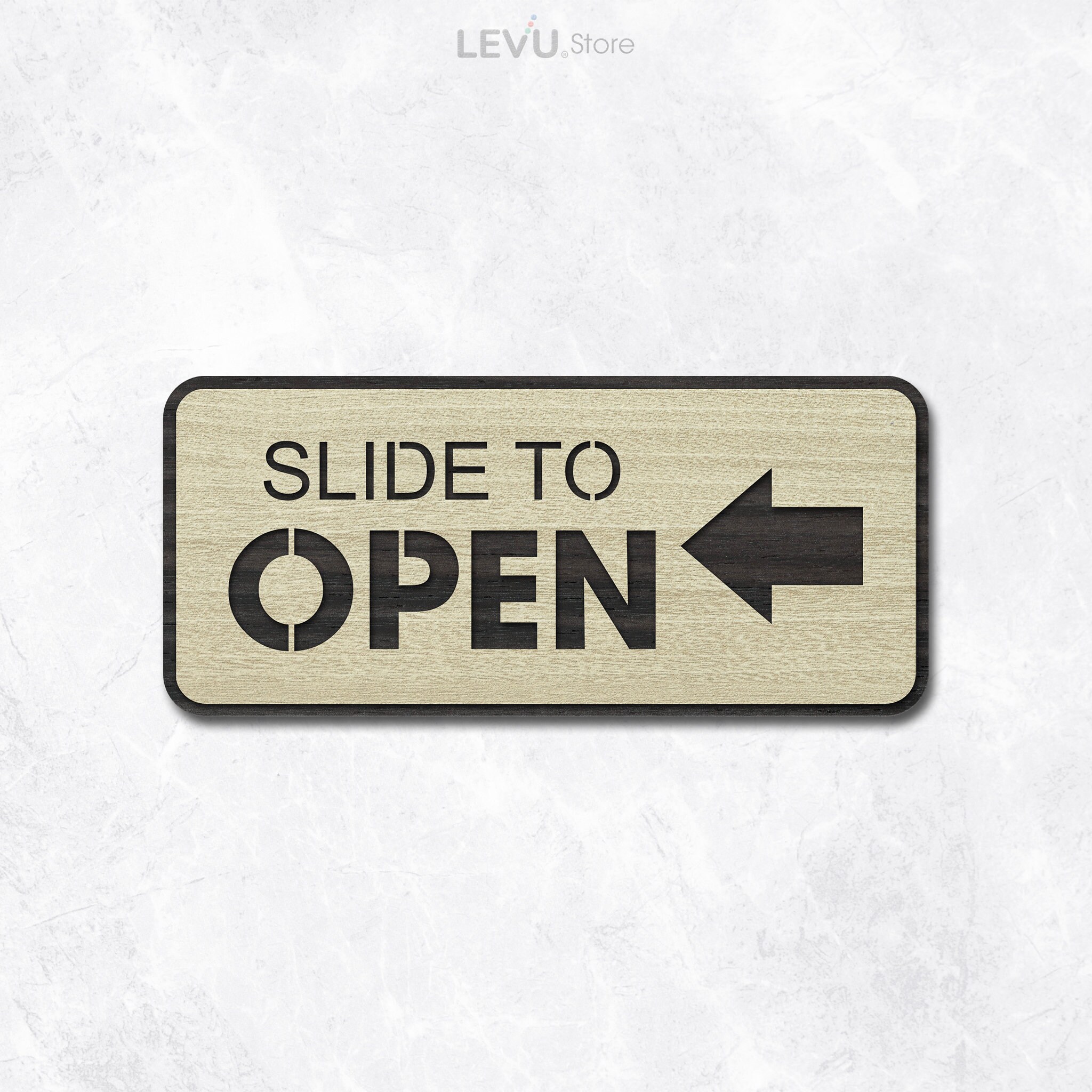 Wooden Push & Pull Door Sign Set, Doorway Signs, Hotel Doors, Office ...