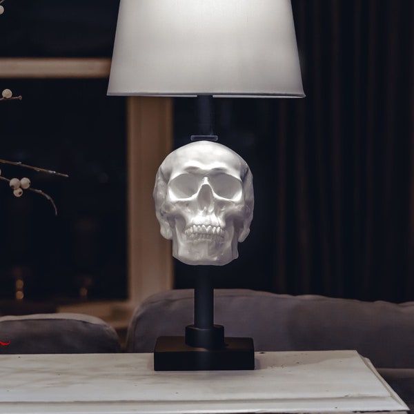 Skull Lamp - Etsy