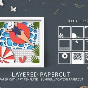 Shadow Box SVG Layer SVG 3D Shadow Box Shadow Box 3d Layer - Etsy