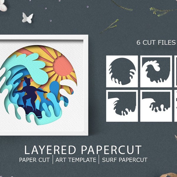 Layered Paper Art - Etsy