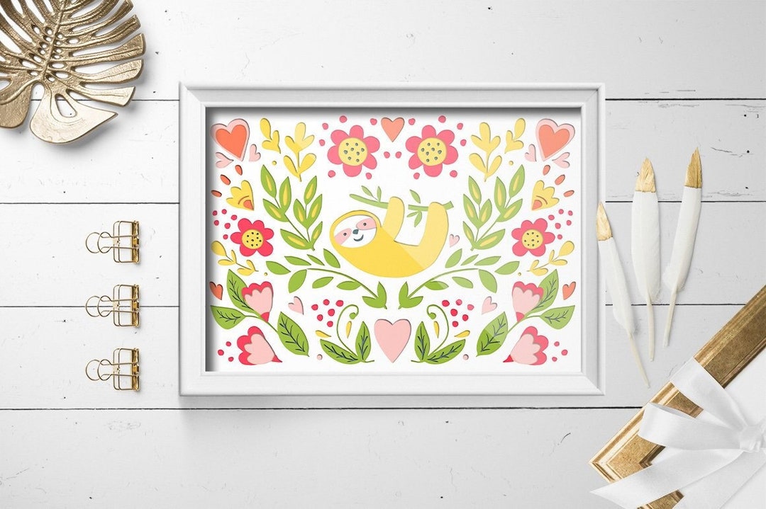 3D SVG, Shadowbox SVG, Shadow Box Svg, Layered Svg, Layered Papercut ...