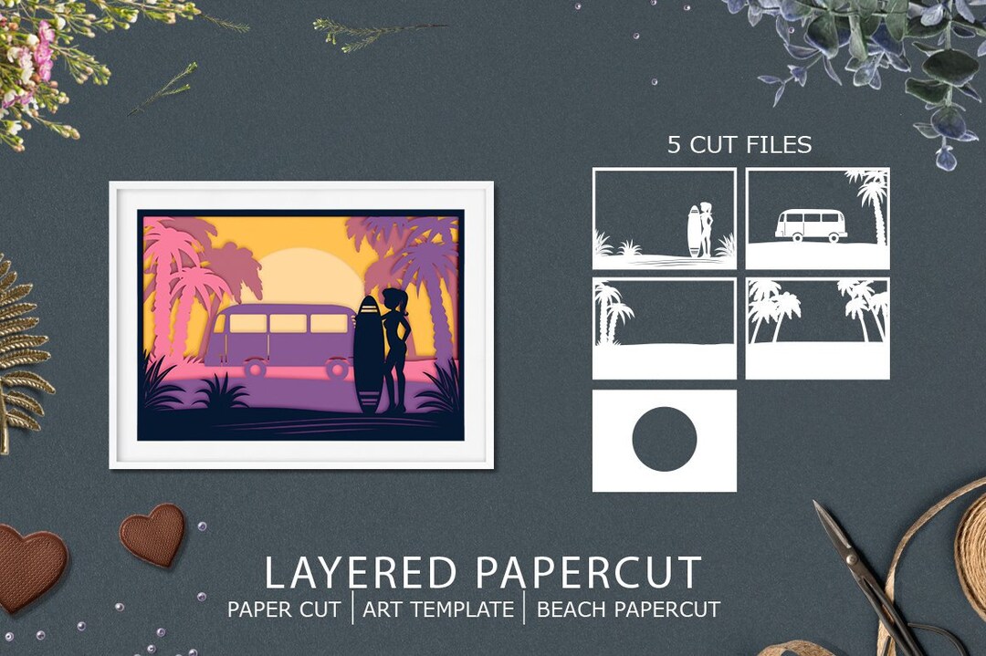 Layered SVG Shadow Box Svg 3D Svg 3D Svg Files for Cricut - Etsy