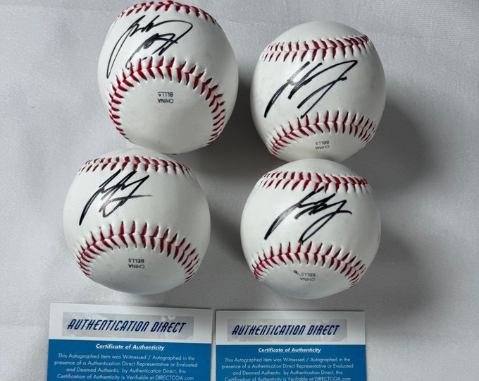 Lot of 4: Shohei Ohtani Signed Autographed Baseballs With Coa's - Etsy