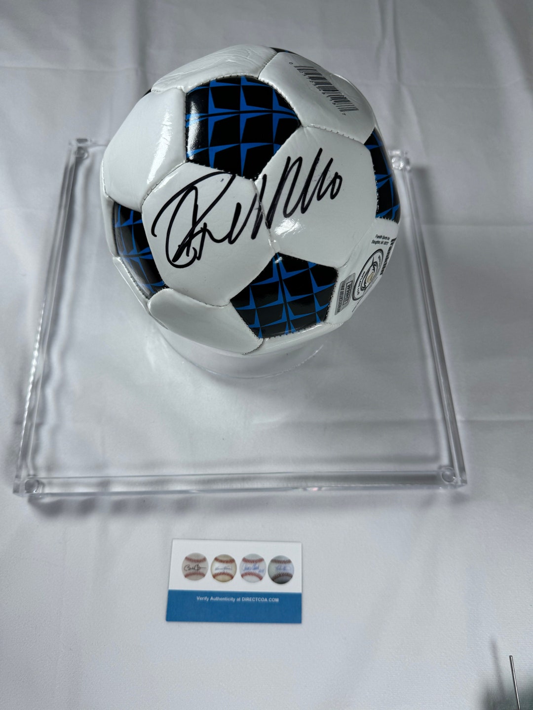 Cristiano Ronaldo Autographed Mini Soccer Ball With COA RARE - Etsy