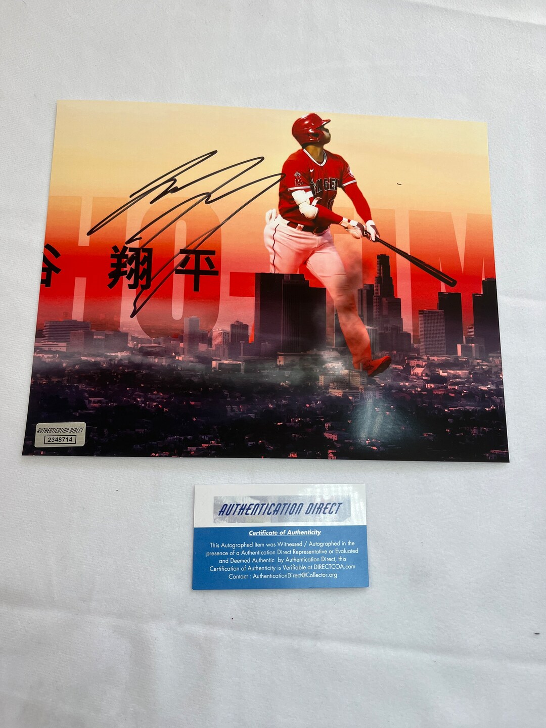 Shohei Ohtani Signed Photo With COA RARE - Etsy