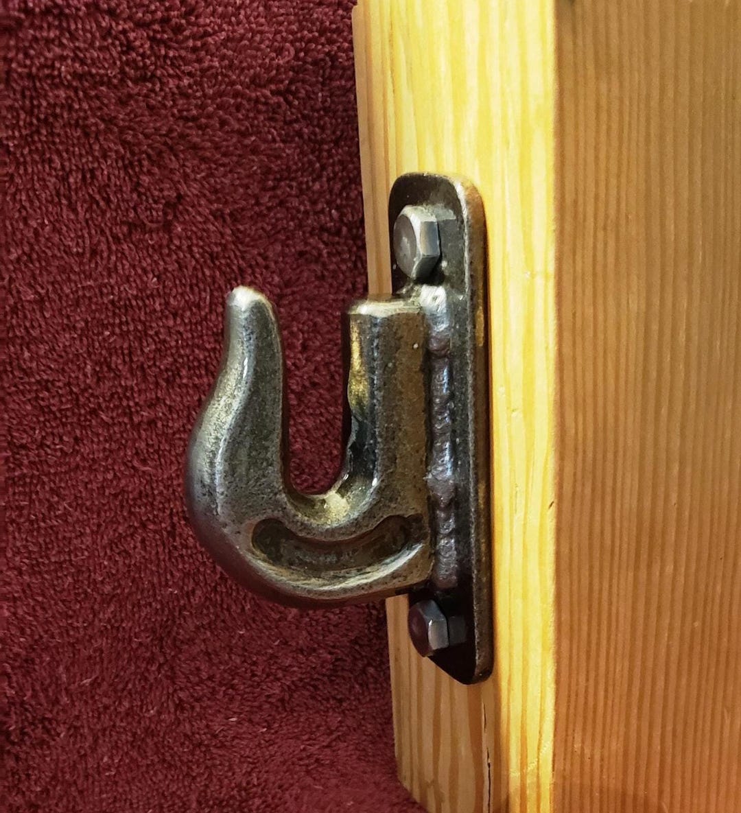 2 Restraint Hooks for Dungeon Wall or Post / Plain / PAIR - Etsy