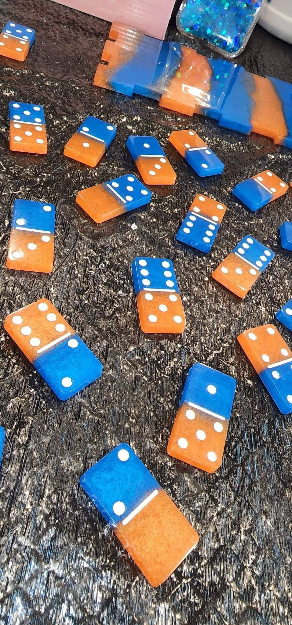 NFL Dominoes With Matching Box - Etsy